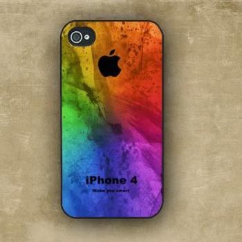 Iphone 5 Case, Iphone Case - Apple Logo On Colorart For Iphone 5 on Luulla