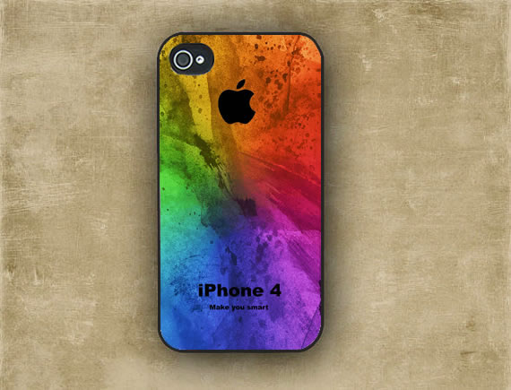 Iphone 5 Case, Iphone Case - Apple Logo On Colorart For Iphone 5 on Luulla